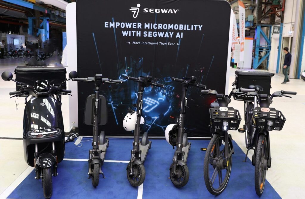 Segway Unveils AI-Powered e-Scooter at Micromobility Europe | Future ...