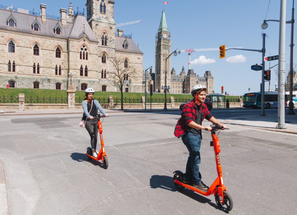 Neuron e-Scooters in Ottawa Equipped with 'Brains' | Future Transport-News