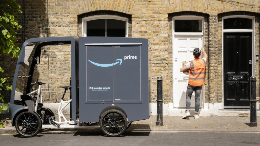 Amazon Launches UK e-Cargo Bike Delivery Hub | Future Transport-News