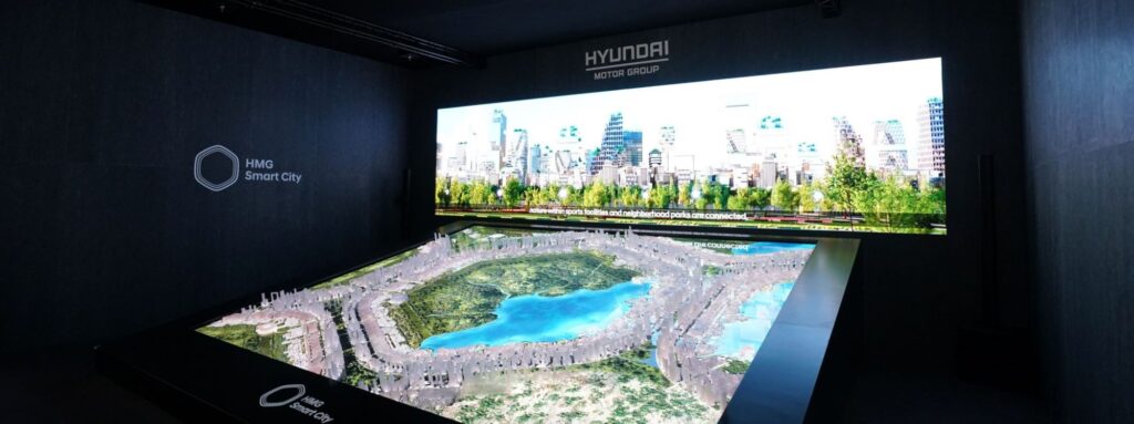 Hyundai Showcases Its Smart City Master Model | Future Transport-News