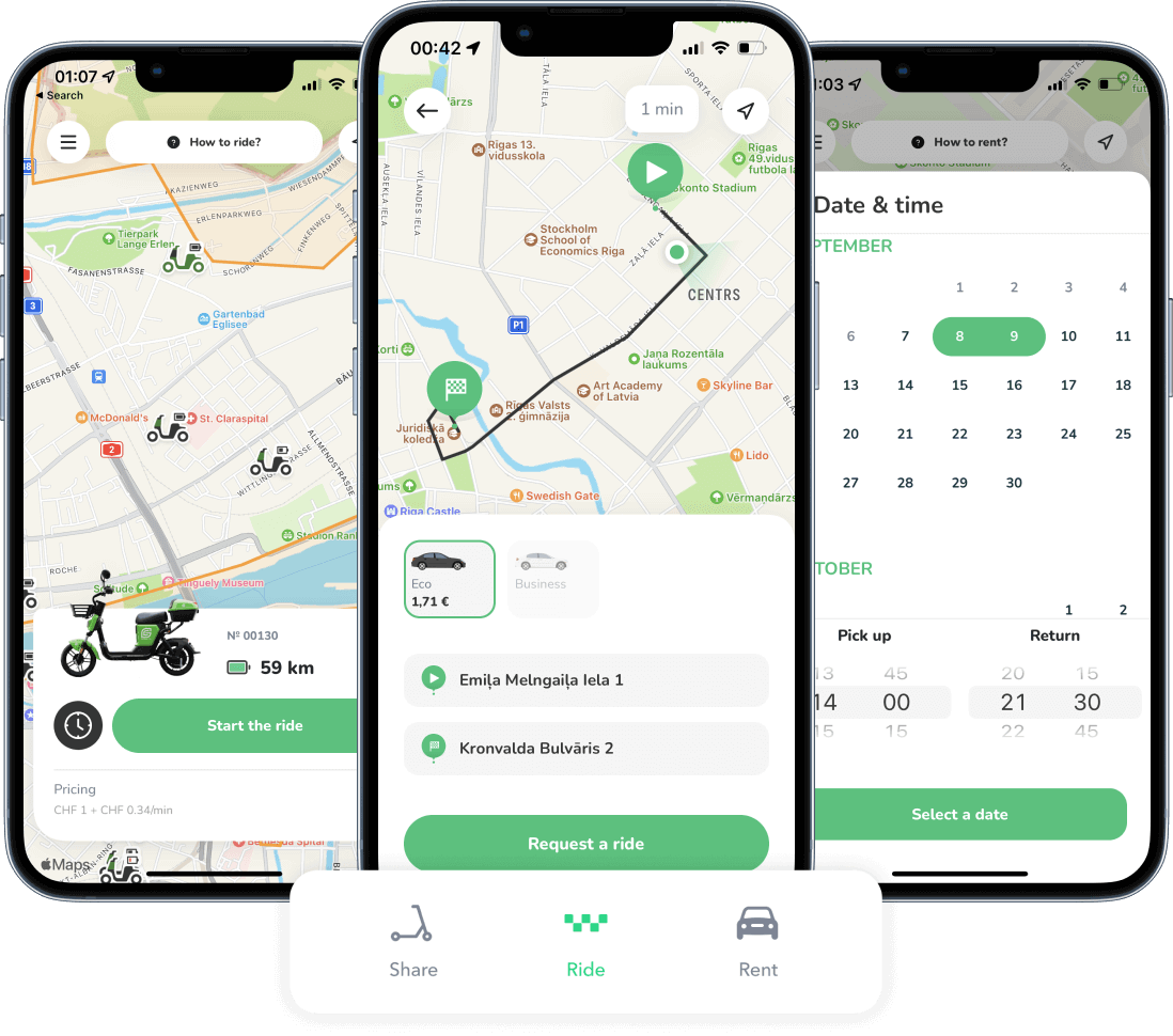 ATOM Mobility Super-App with Brand-New Rental Module