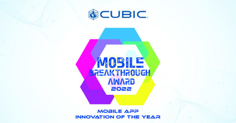 Cubic Wins “Mobile App Innovation of the Year” Award
