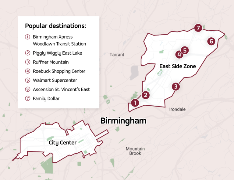 Birmingham Expands On-Demand Public Transportation Service