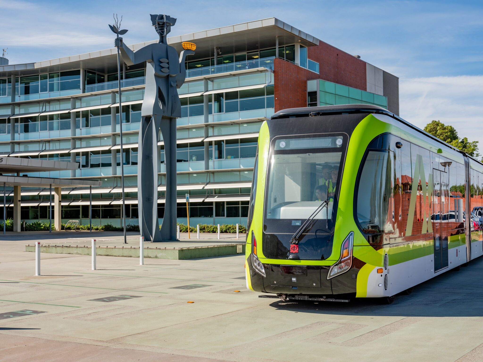 Australia's First 'Trackless Tram' Commences Trials in Stirling ...