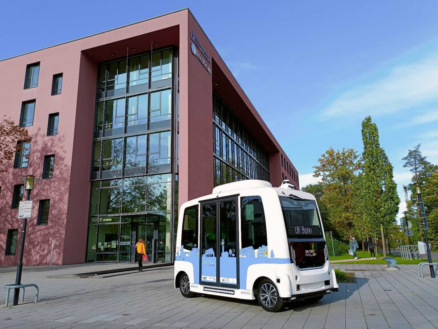 EasyMile Autonomous Shuttles at University Hospital Bonn