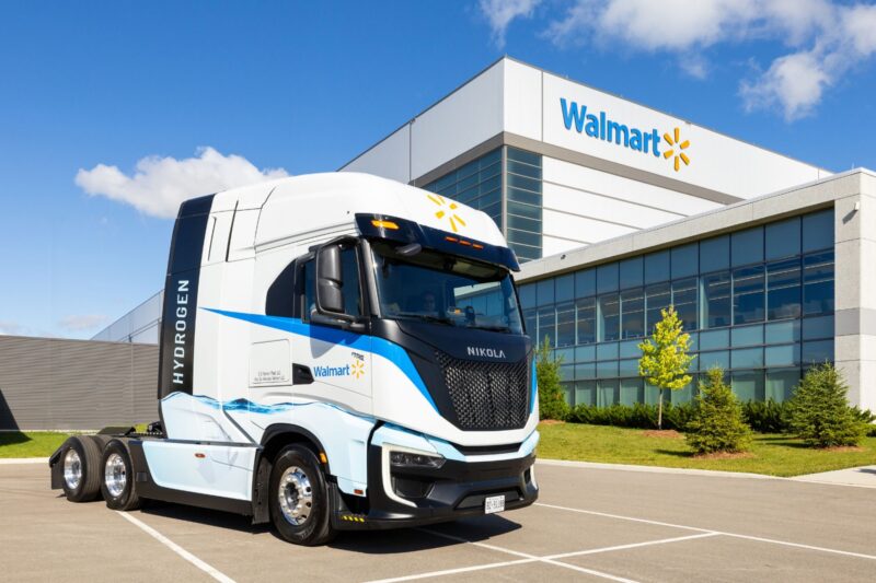 Walmart Introduces Hydrogen Powered Semi-Truck in Canada