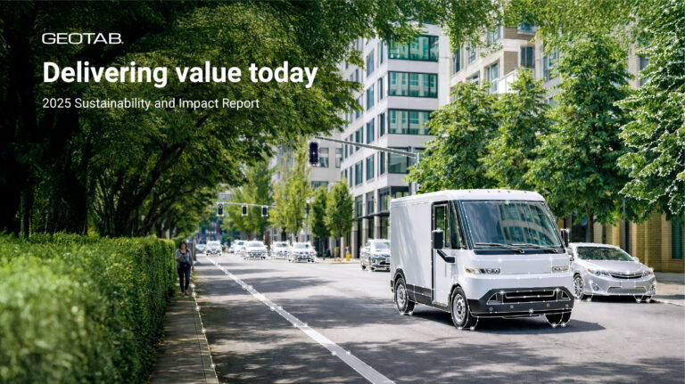 Geotab’s 2025 Sustainability and Impact Report Highlights | Future ...